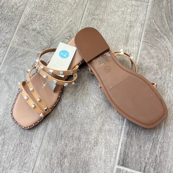 a new day | Shoes | Nwt Womens Hollis Embellished Slide Sandals A New ...